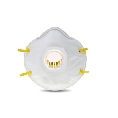 China FFP2 Yellow Lid Dust Mask 20-Pack Fast Delivery Half Face Nose Mask with Industrial PM2.5 Protection Free Logo OEM for sale