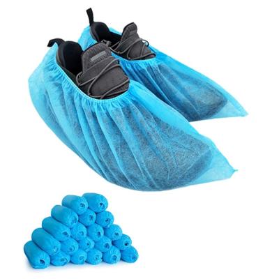 China Disposable Shoe Covers Anti Slip Dustproof Overshoes Wear-Resistant Thicker Shoe Covers for Home Factory Protective for sale