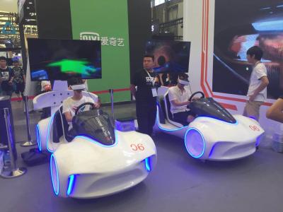 Cina Simulatore di realtà virtuale correre/9D dell'automobile della galleria VR con i vetri di Depoon E3 in vendita