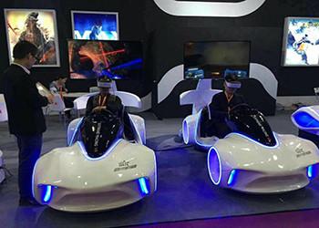 Cina Corsa di automobile dinamica di realtà virtuale 9D VR con il simulatore d'accelerazione della corsa 9d VR in vendita