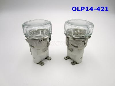 Cina Colore bianco luminoso galvanizzato del supporto OLP14-421 Faston 6.3x 0,8 d'acciaio della lampada del forno in vendita