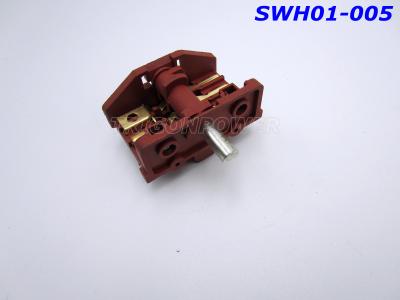 China Botón rotatorio resistente de alta temperatura del interruptor de selector de la cocina con la buena clase de la llama en venta