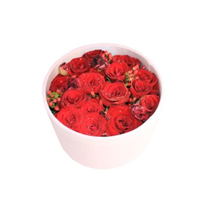 Cina Rose Flower Rigid Gift Box 3-7layers per la laminazione di lucentezza pp del mazzo in vendita