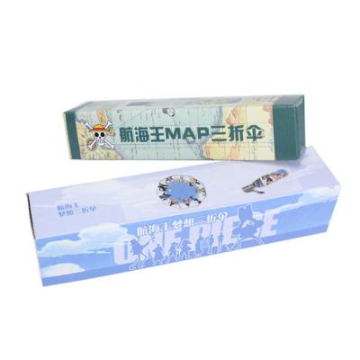 Cina Il fumetto ha riciclato Kraft i contenitori di 1 regalo del pezzo per l'ombrello lucido/Matte Lamination in vendita