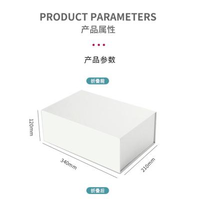 Cina dimensione di 128gsm-157gsm Art Paper Rigid Gift Box 120*340*210mm in vendita