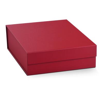Cina Stampa rigida piegante di Handmake CMYK/PMS del contenitore di regalo del cartone rosso in vendita