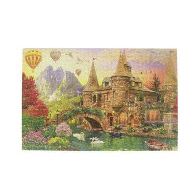 China Personalized 1000 Pieces Art Jigsaw Puzzles 1.8-2.0mm Thickness For Young People for sale