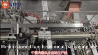 Quality Meilin Luncheon Meat Canned Food Packaging Machine production Line for sale
