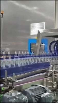 중국 60000BPH 고속 OPP 고온 녹기 라벨러 500ml PET 병 물 생산 라인 판매용