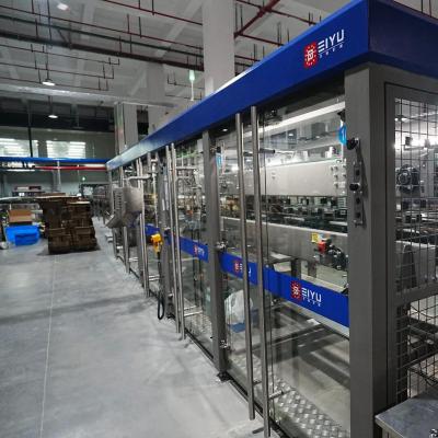 China Stable Performance CE ISO Certified Wrap Around Case Packer with Touch Screen Control for Bottles Jars Cans for sale