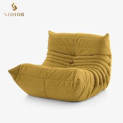 Cina Salotto di alta qualità Togo Sofa Chair del tessuto della sedia di svago del salone in vendita