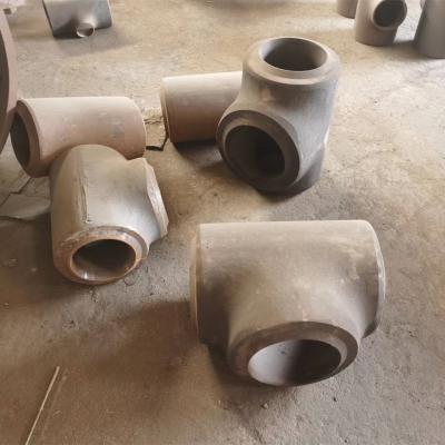 Cina Soluzione per tubazioni Sosta di saldatura riducente Fitting di tubi di tee Din EN 10253 Per applicazioni petrolifere in vendita