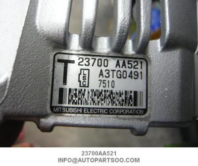 Chine Moteur BP5 BL5 BP9, EJ20 EJ25 de l'alternateur 23700AA521 A3TG0491 de Mitsubishi à vendre