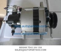 China ALTERNADOR del SAFARI de Alternador NISSAN TD42 23100-11T18 Nissan Patrol, 24V, 35 amperios, TD42 en venta