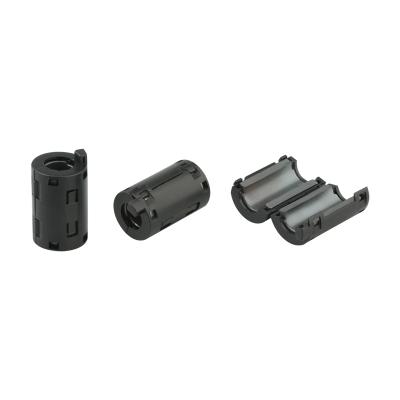 China Black Clip On Ferrite Core Effective EMI/RFI Suppression for power cords, USB cables, HDMI cable for sale