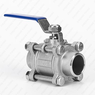 China Stainless Steel 3-Piece Welded Ball Valve - Complete Guide & Specifications for sale