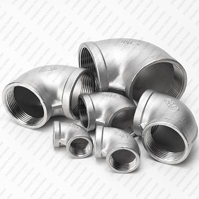 Chine Raccords de tuyauterie filetés en acier inoxydable 304 316, coude à 90 degrés, filetage femelle à vendre