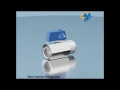 Stainless Steel Valve Mini Ball Valve with Male & Female Threads Mini FPT x MPT Ball Valve