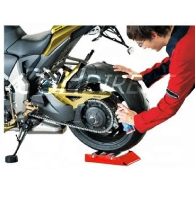 Portable Aluminum Motorbike Wheel Chain Cleaning Roller Stand Motorcycle Wheel