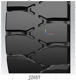 Cina 20.5/70-16 Gomma diagonale di nylon solida di gomma OD della piega gomme industriali del carrello elevatore da 986-1020 millimetri in vendita