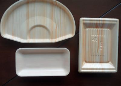 Cina Vassoi su misura dell'alimento del polistirolo delle pentole, plastica elegante che mangia i vassoi in vendita