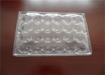 中国 使い捨て可能なペット承認されるプラスチック ウズラの卵のカートンの輸送の貯蔵 販売のため