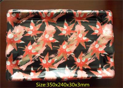 China Weiche Kunststoffgehäuse-Behälter-Blumen-Farbsupermarkt-Anzeige mit pp. gesponnener Taschen-Verpackung zu verkaufen