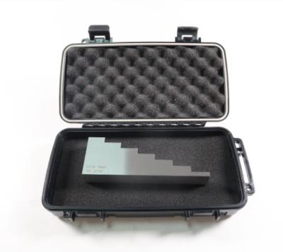 중국 7단계 초음파 정정 블록 1018 인증서와 가방과 함께 강철 시험 블록 5-12.5-20-27.5-35-42.5-50mm 판매용