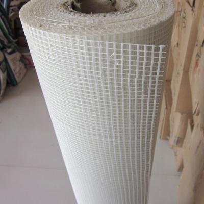 중국 White C Glass Fiberglass Mesh / Glass Fiber Mesh Fabric For Wall 50m-200m Length Water Resistance 판매용
