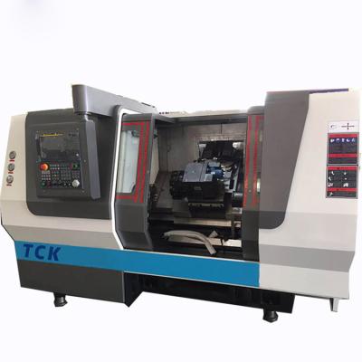 China TCK6340 Small Slant Bed Lathe CNC Turning Center For Processing Steel And Cast Iron Material Machine for sale