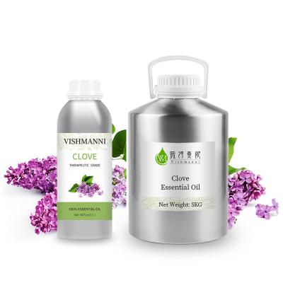 中国 VishmanniのアロマセラピーのSkincareのための自然なクローブのエキス オイル 販売のため