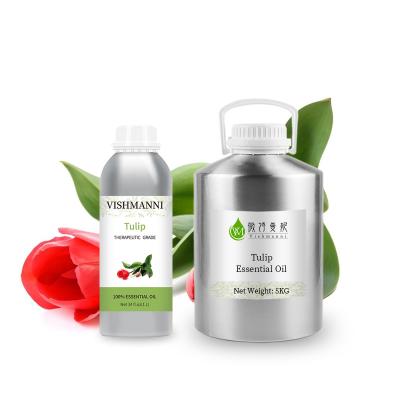中国 アロマセラピーのチューリップの精油、チューリップの芳香オイル5KGの蝋燭の作成 販売のため