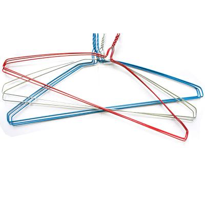 중국 16-inch Powder Coated White Laundry Wire Hanger for Dry Cleaners, 1.9mm Diameter 판매용