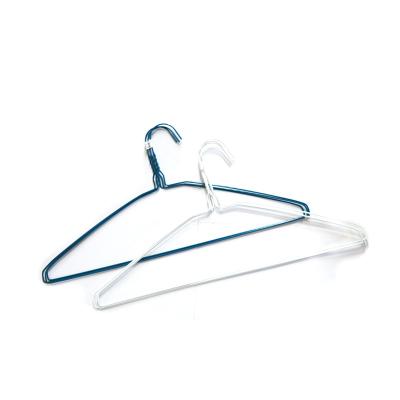 China Stevige Antiroest Witte de Draadhangers van de Chemisch reinigen Slanke Lijn Te koop