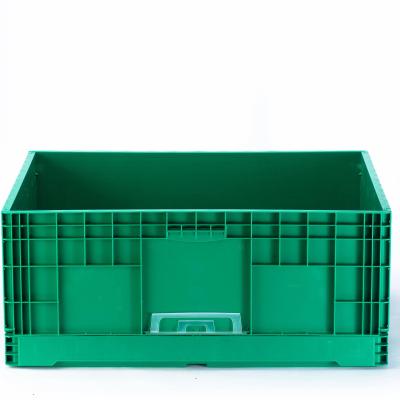 Cina Contenitore di stoccaggio per attrezzature UE personalizzato 800x600x340 mm Cassa di plastica pieghevole mobile in vendita