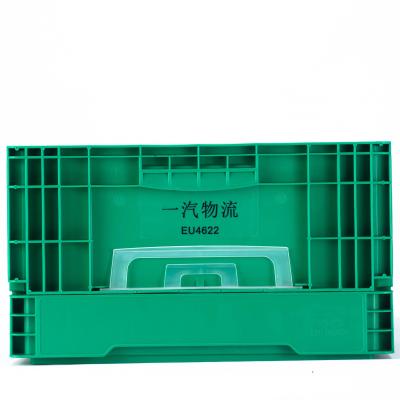 Cina Cassa di plastica pieghevole per il giro d'affari UE Cassa di trasporto e stoccaggio colore personalizzato in vendita