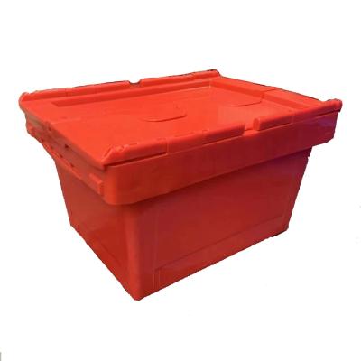 Китай 400x300x240 мм Solid Box Heavy Duty и перерабатываемый с крышкой для логистического хранения Синий продается