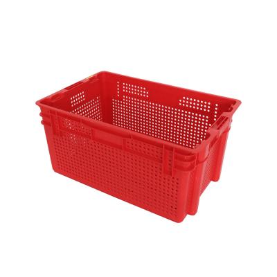 Cina 640*420*305mm Cassa di trasporto in plastica per polli per una manipolazione sicura e comoda in vendita