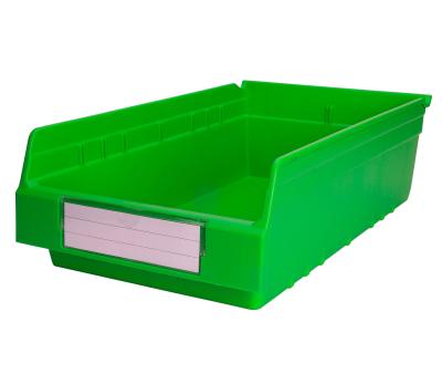 Cina Logo personalizzato Organizzatore di ufficio classico Cassa di plastica di magazzino industriale Parti di stoccaggio Scatola di ripiani in PP in vendita