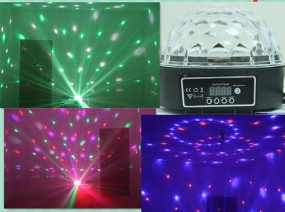 中国 クリスタル・ボール LED の効果ライトは、極度の明るい 6*3W RGBWY の紫色の導かれた段階つきます 販売のため
