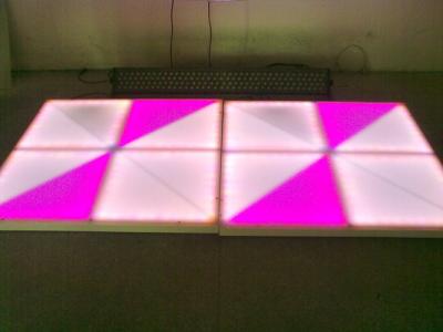 中国 健全な能動態 RGB のディスコ/結婚 LED のダンス・フロア ライト 50Hz/60Hz 販売のため