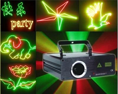 Cina luce laser variopinta di animazione della discoteca dell'auto/DMX512 500mW RGB, 100V - 250V in vendita