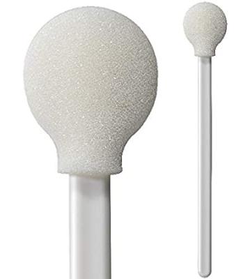 Κίνα Big Round Circular Head Sponge Tip Cleanroom Foam Swabs 50pcs προς πώληση