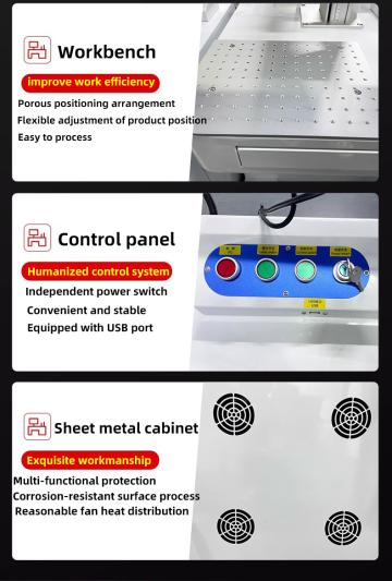 Close-up of laser marking process on metal surface