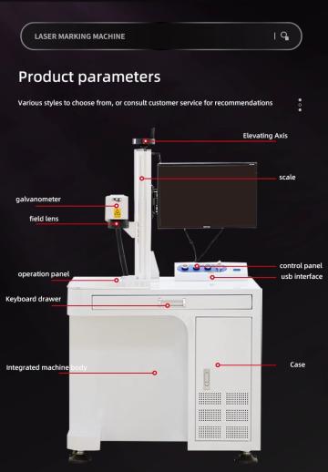 Custom marking sample with company logo