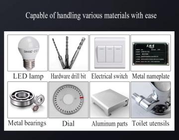 Sample marking on metal surface
