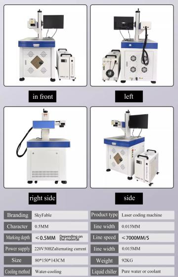 High-precision marking result
