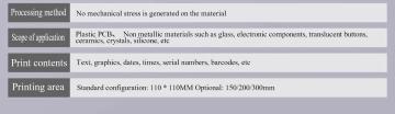 Multiple material marking samples