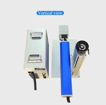 Laser marking machine with safety enclosure