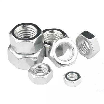 Cina Gli accessori per tubi d'acciaio di industriale di DIN934 SS304 316 hanno galvanizzato i dadi esagonali degli ss in vendita